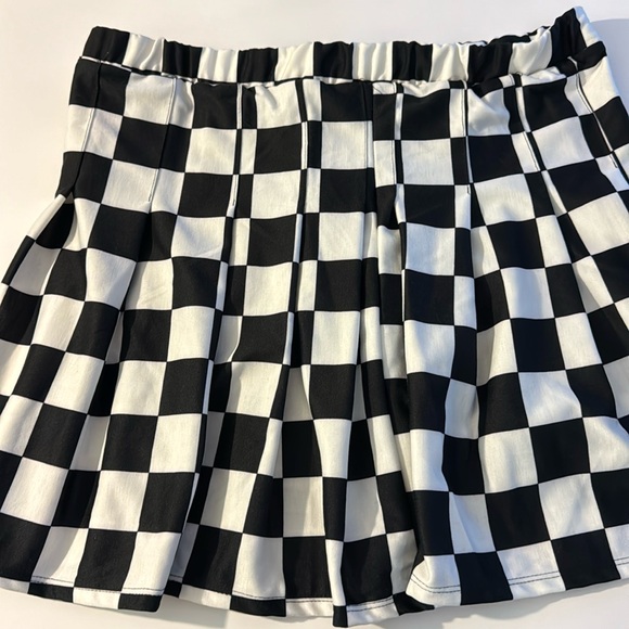 Jolie & Joy by FCT With Love | Skirts | X Jolie Joy Checkered Black ...
